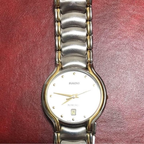 RADO Florence Watch Vintage Quartz Rectangle Bracelet Swiss 18mm | eBay