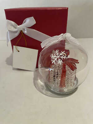 Kringle Express Set of 5 Illuminated Glass Ornaments | eBay
