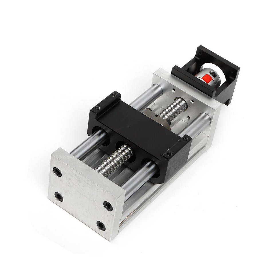 XYZ Axis Sliding Table Cross Slide Ballscrew Linear Stage CNC 100mm ...