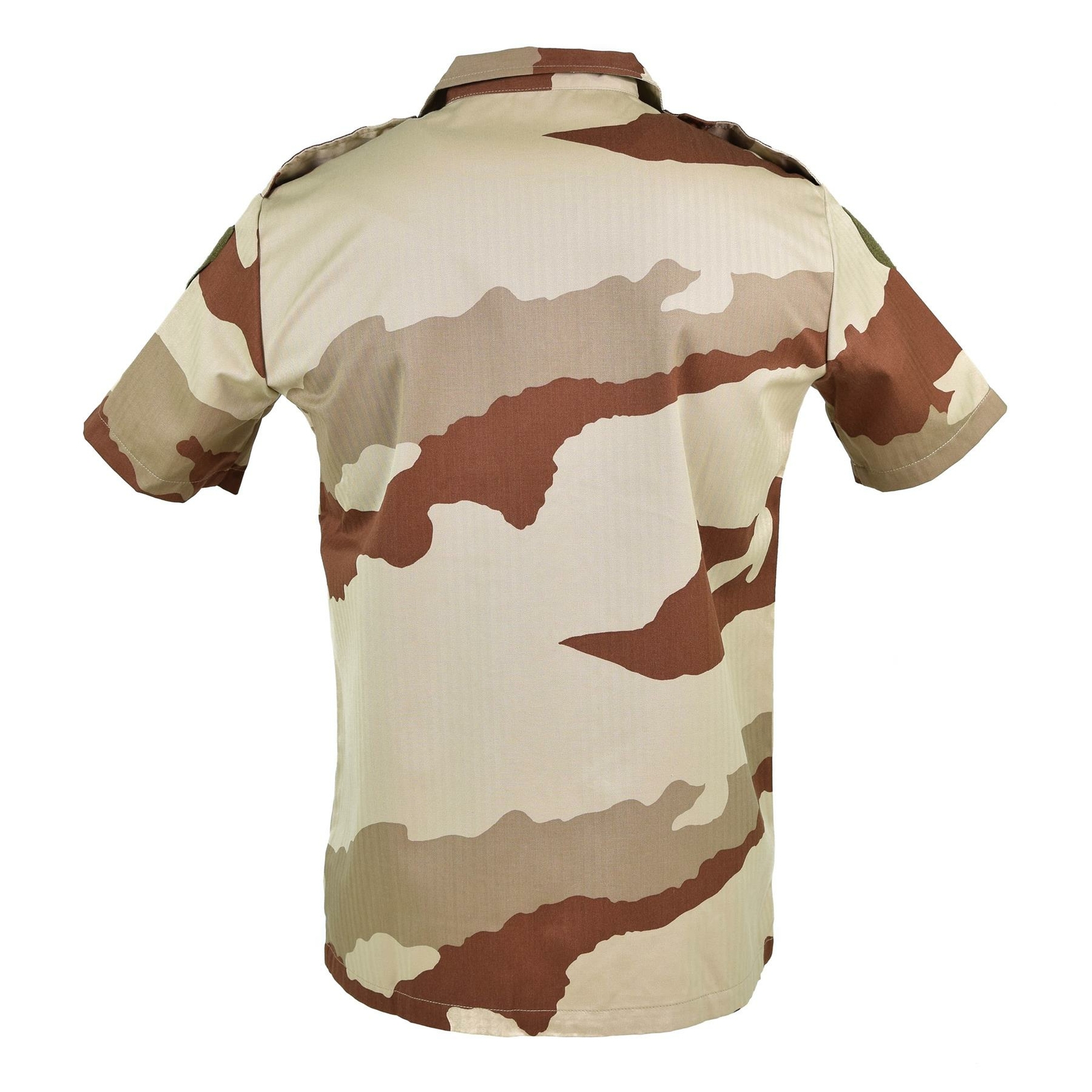 Genuine French army F2 shirt Desert camo short sleeve military surplus ...