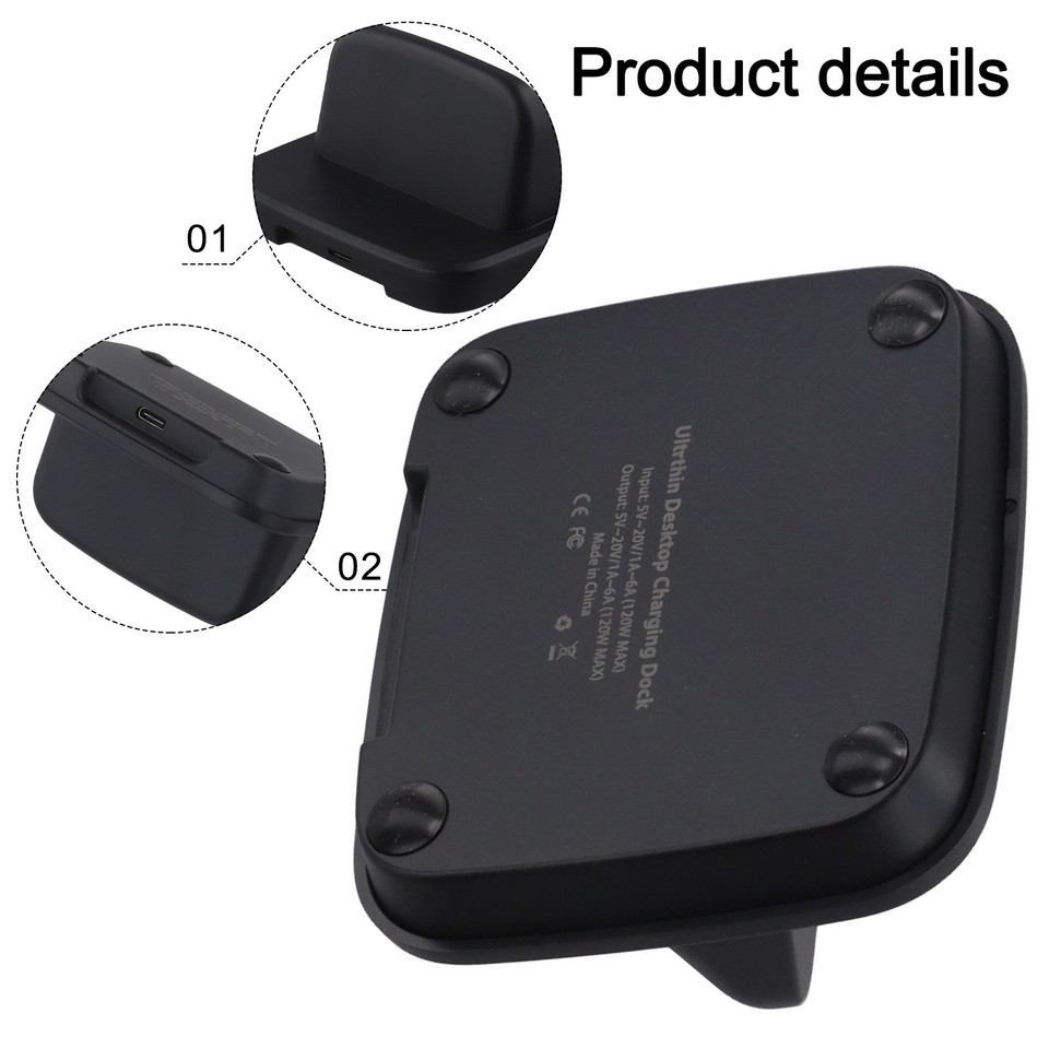 120W USB C Fast Charge Dock for Multiple Devices Including Phones ...