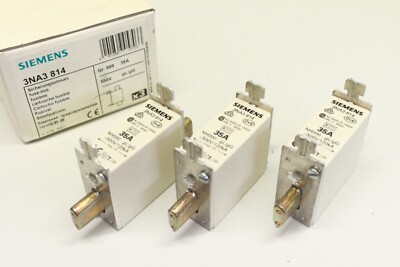 SIEMENS 35A NH Sicherungseinsatz 3NA3814 OVP | eBay.de