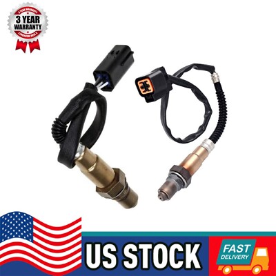 2x Oxygen Sensor Up+Down For Kia Sportage 2.0L L4 2005 2006 2007 2008 ...