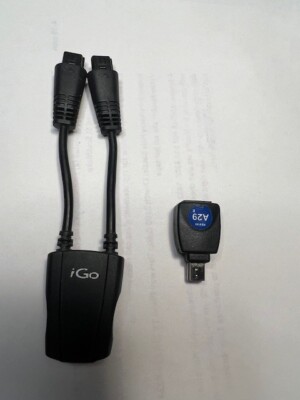 iGo A29 Tip power and Cable splitter For Blackberry 8100 830 Curve ...