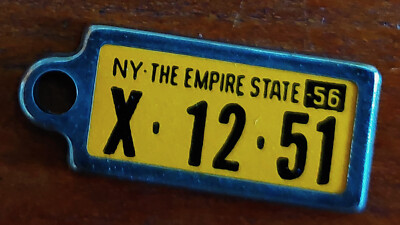 Disabled American Veteran license key fob NY 1956 The Empire State | eBay