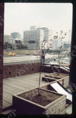 Sl88 Original Slide 1970's NYC Midtown tunnel FDR drive sign 902a | eBay