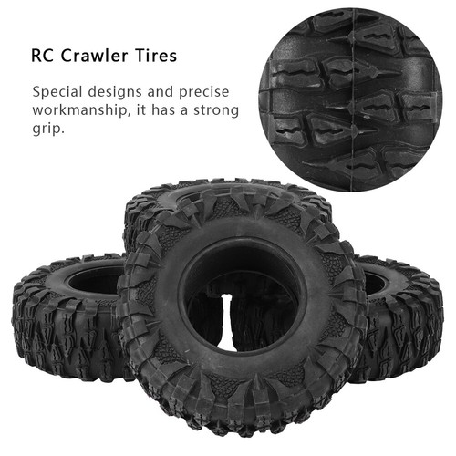 4Pcs RC Tire 2.2 Inch Practical RC Crawler Wheel Tires RC Rubber Tires ...