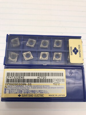 10 pcs. CPMT322ENS AC720 SUMITOMO INSERTS (loc stk) | eBay