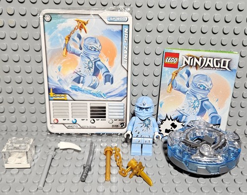 Lego Minifigure Ninjago - Zane NRG njo069 / Set 9590 (includes all ...