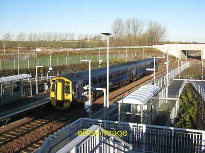 Photo 12x8 Train at Shawfair Millerhill The 11.38 Tweedbank-Waverley ...