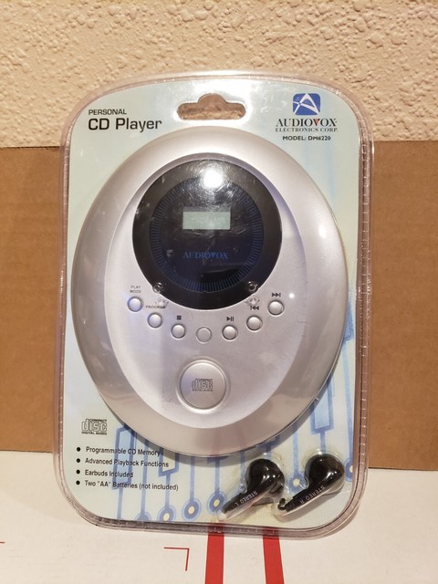 Audiovox DM8300 Portable Personal CD Player Discman w/ Headphones for ...