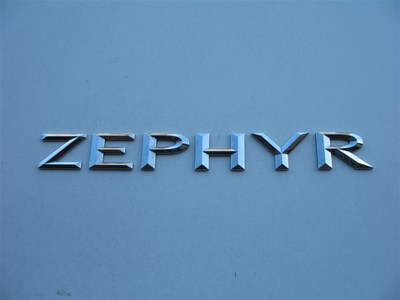 07 08 09 LINCOLN ZEPHYR REAR SIDE CHROME EMBLEM LOGO BADGE SIGN SYMBOL ...