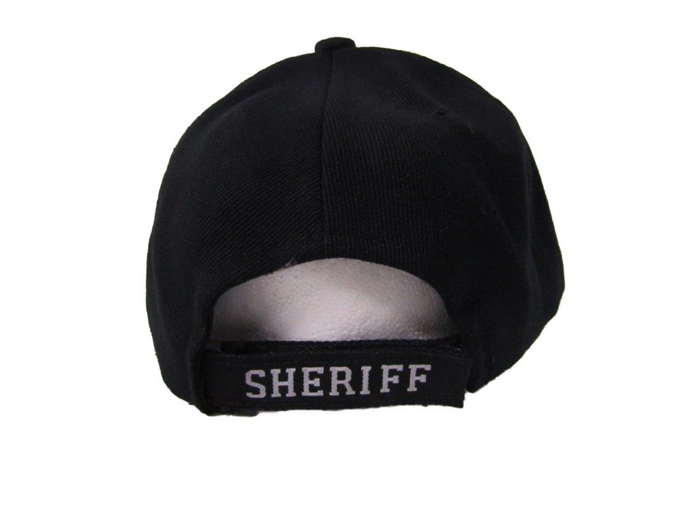 Sheriff Law Enforcement Police Badge Shadow 3D Embroidered Cap Hat | eBay