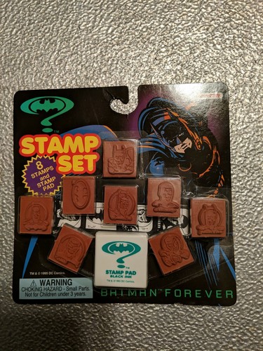 RARE Batman forever 8pc Stamp Set BRAND NEW SEALED | eBay