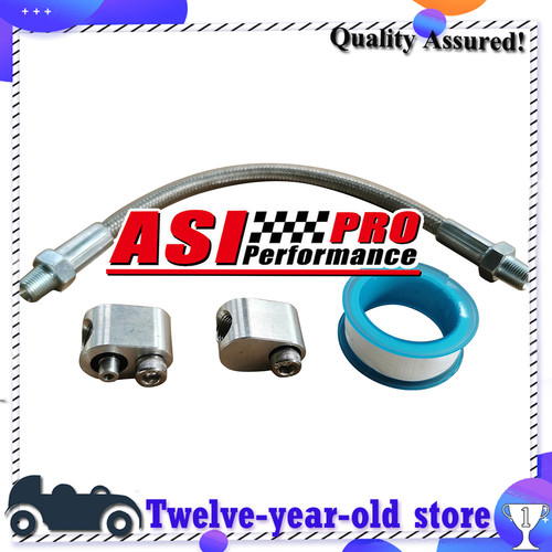 Throttle Body Bypass Coolant Crossover Kit For Holden LS1 HSV Stainless ...