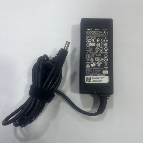 Dell 45w Small Pin Laptop/PC Power Adapter 19.5v 2.31a Genuine Charger ...