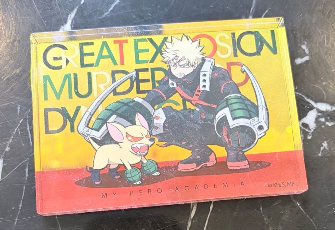 Hero Aka Aurora Bakugo Acrylic Block My Hero Academia Bakudog Used | eBay