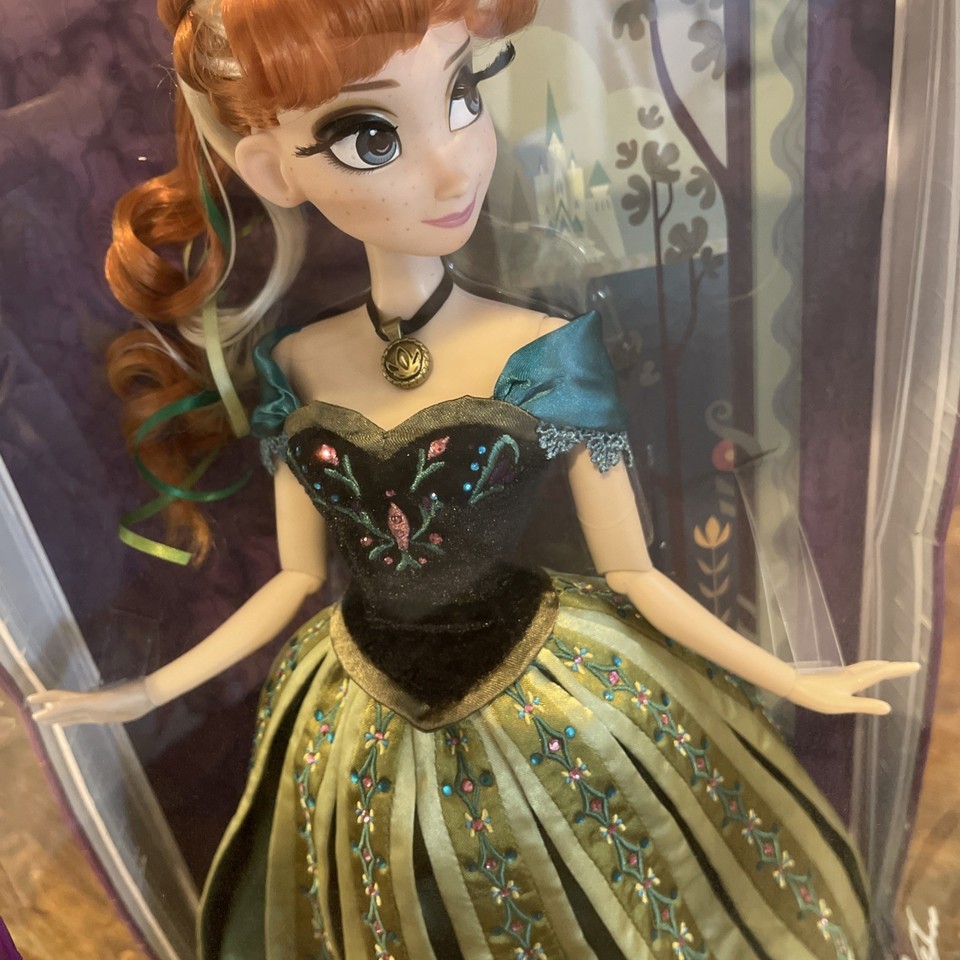 Disney FROZEN ANNA 17 Inch Limited Edition DOLL 1 of 2500 | eBay