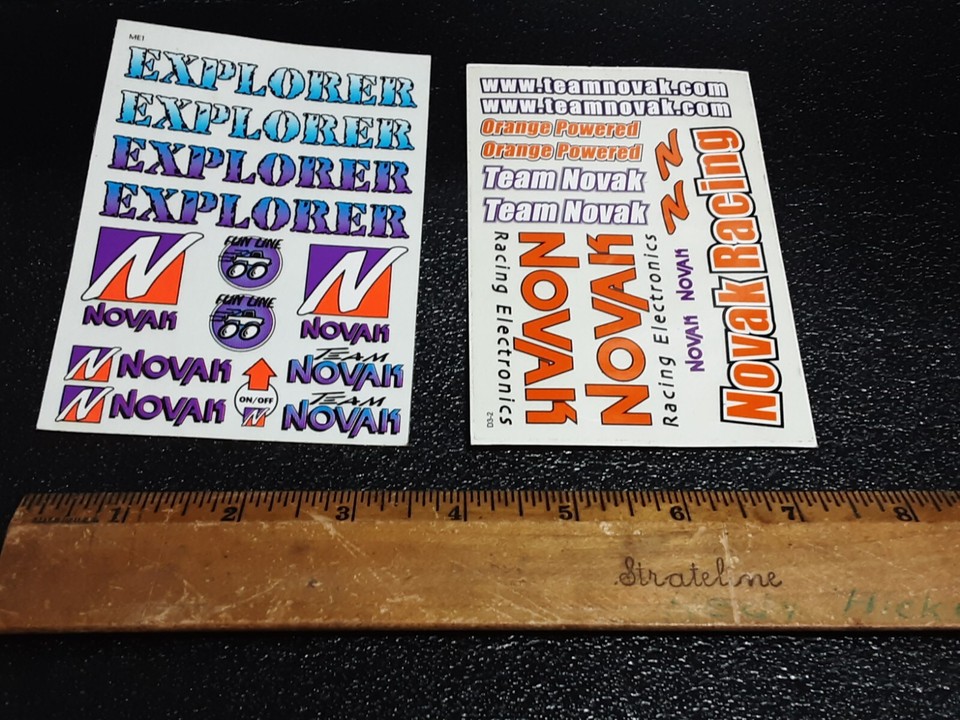 Vintage Sticker R C Stickers You Choose HPI Baja Hellfire MT Traxxas ...