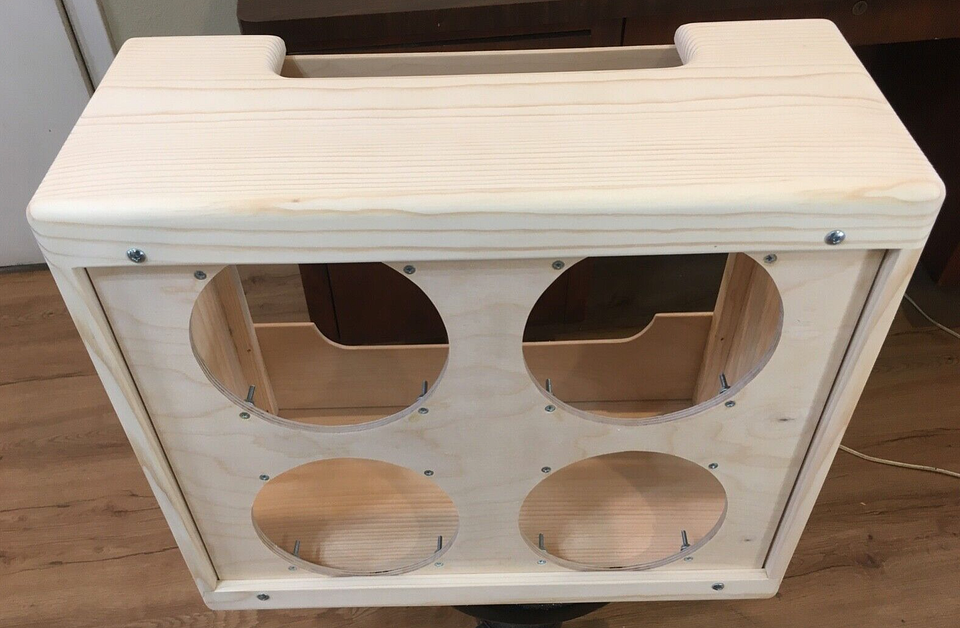 Rawcabs 5e3 narrow panel pine 4x8 open back rear load combo cabinet | eBay