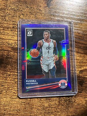 2020-21 Donruss Optic Purple #70 Russell Westbrook Washington Wizards ...