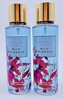 2 VICTORIA'S SECRET WILD PRIMROSE FRAGRANCE MIST BRUME PARFUMEE 8.4oz ...