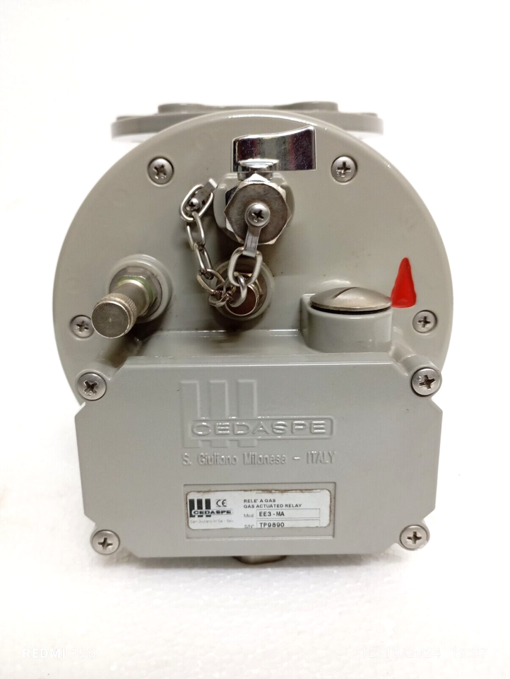 CEDASPE EE3-MA GAS ACTUATED BUCHHOLZ RELAY S/N NO:TP9890 | eBay