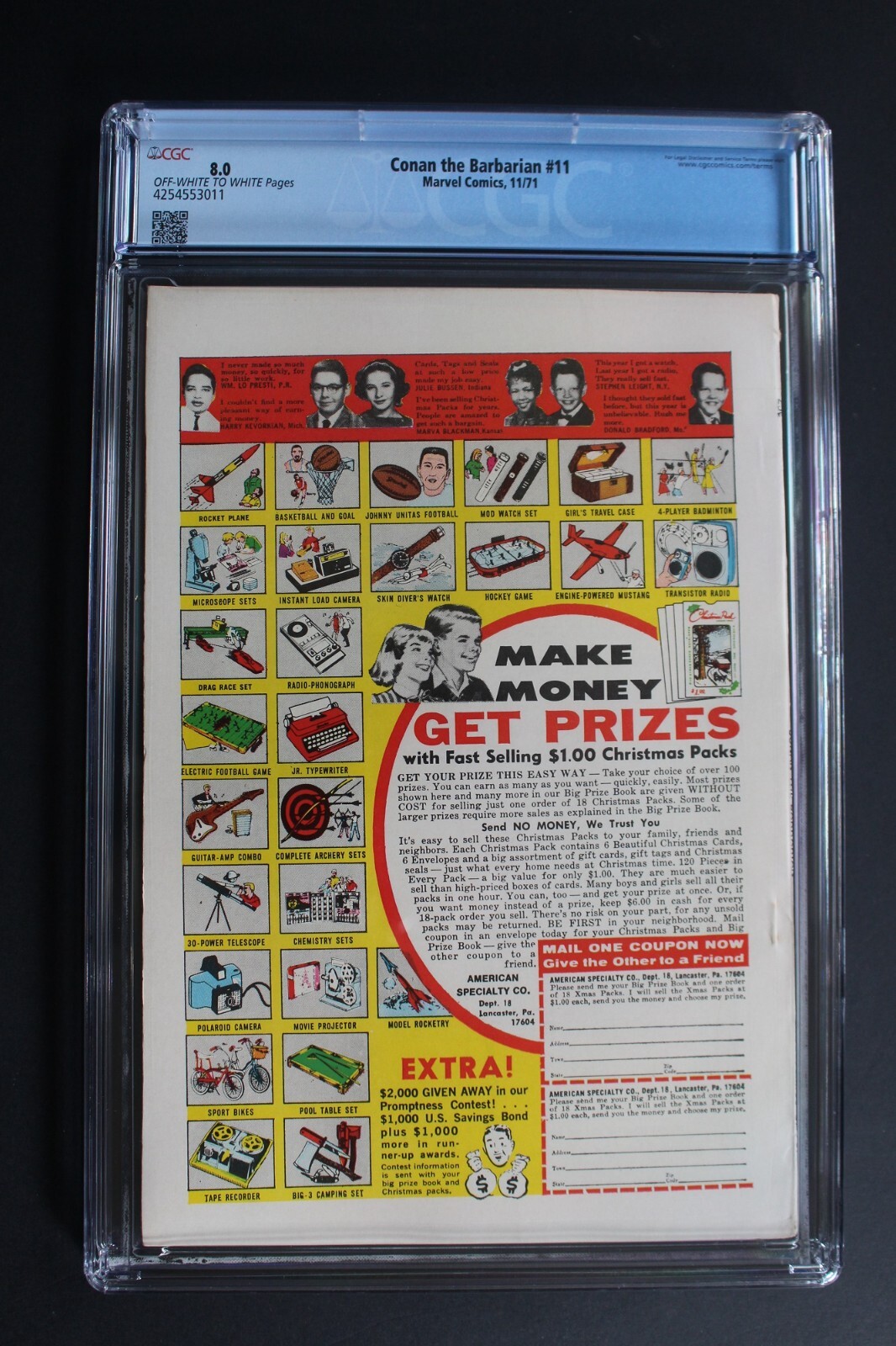 CONAN THE BARBARIAN #11 vs THAK 1971 Rogues in the House REH Barry ...