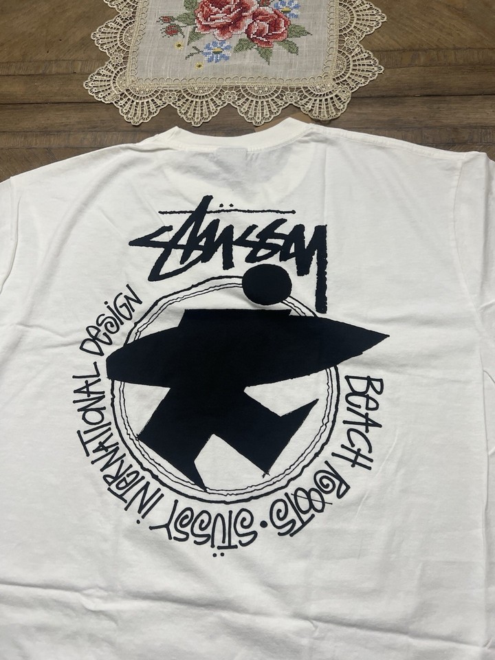 Stussy Beach Roots Tee Pigment Dyed New With Tags 195292726384| eBay
