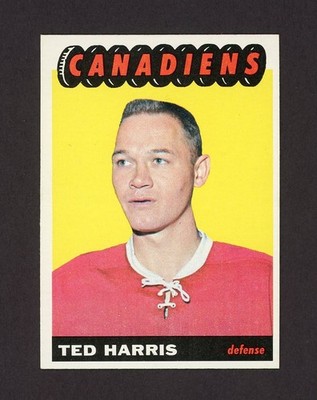 1965-66 TOPPS #5 TED HARRIS RC 27813 | eBay