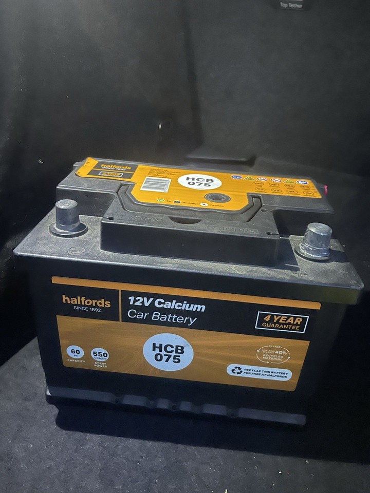 Halfords 12V Car Battery – HCB075 | eBay UK