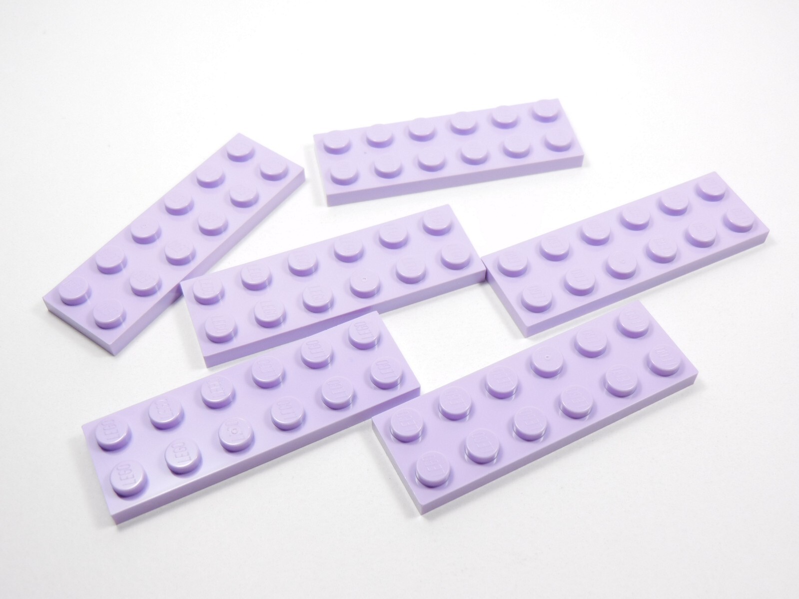LEGO Lot of 6 Lilac Purple 2x6 Plates P0 | eBay