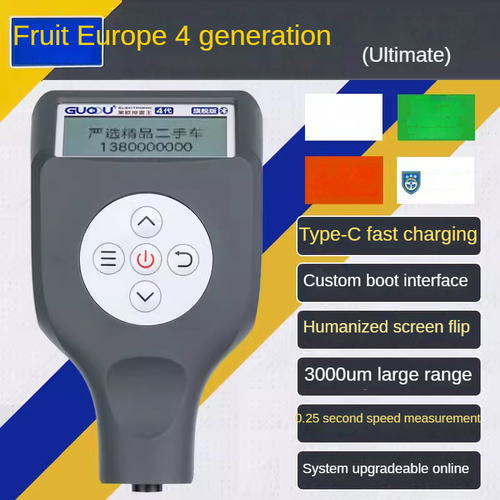 Paint Film Meter Four Generations of High-precision Paint Tester ...
