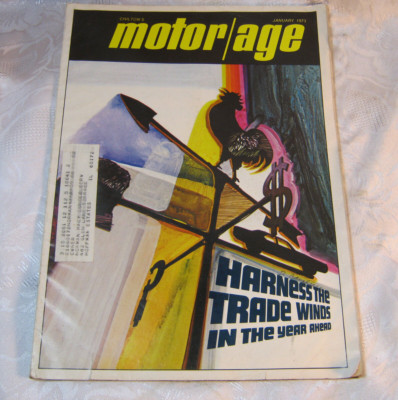 Chilton's Motor Age Car Magazine Jan 1973 Vintage | eBay