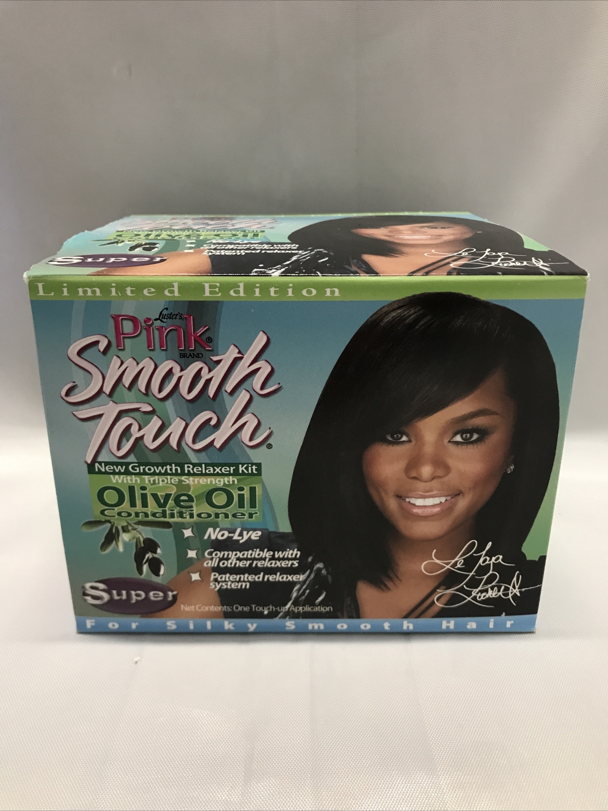 Luster's Pink Smooth Touch Super, No-Lye Relaxer Kit, 1 Touch-Up ...