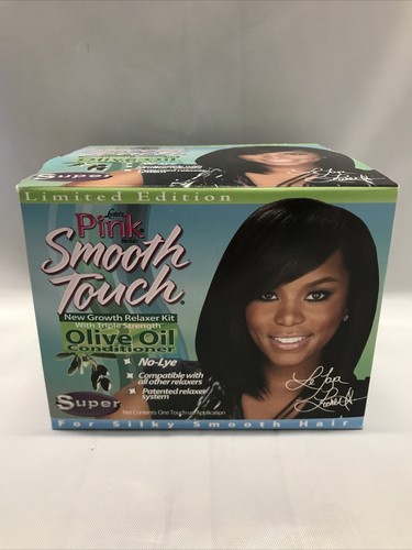 Luster's Pink Smooth Touch Super, No-Lye Relaxer Kit, 1 Touch-Up ...