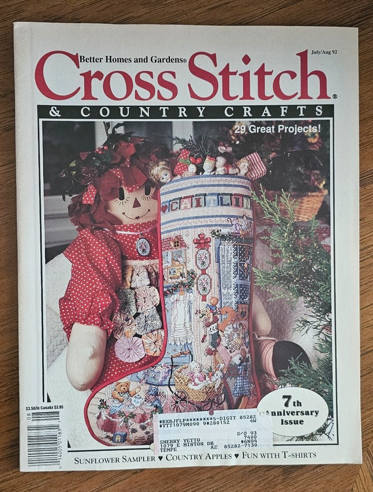1990's Vintage Cross Stitch & Country Craft Magazine - You Pick Issue ...
