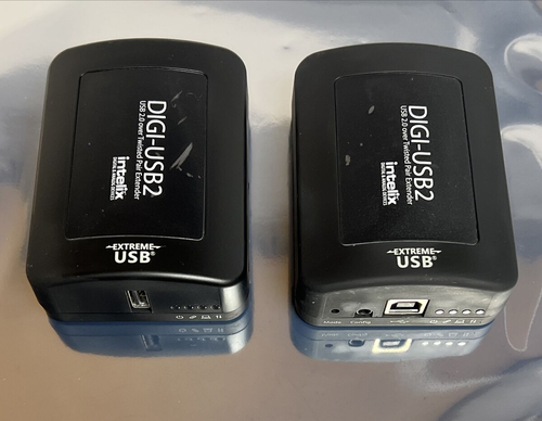 Intelix DIGI-USB2 USB 2.0 High Performance Twisted Pair Extender Set ...