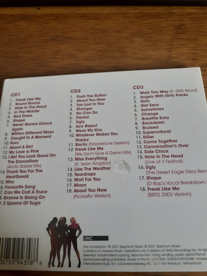 ESSENTIAL SUGABABES 3 CD SET BRAND AND NEW SEALED CD M 600753943588 ...