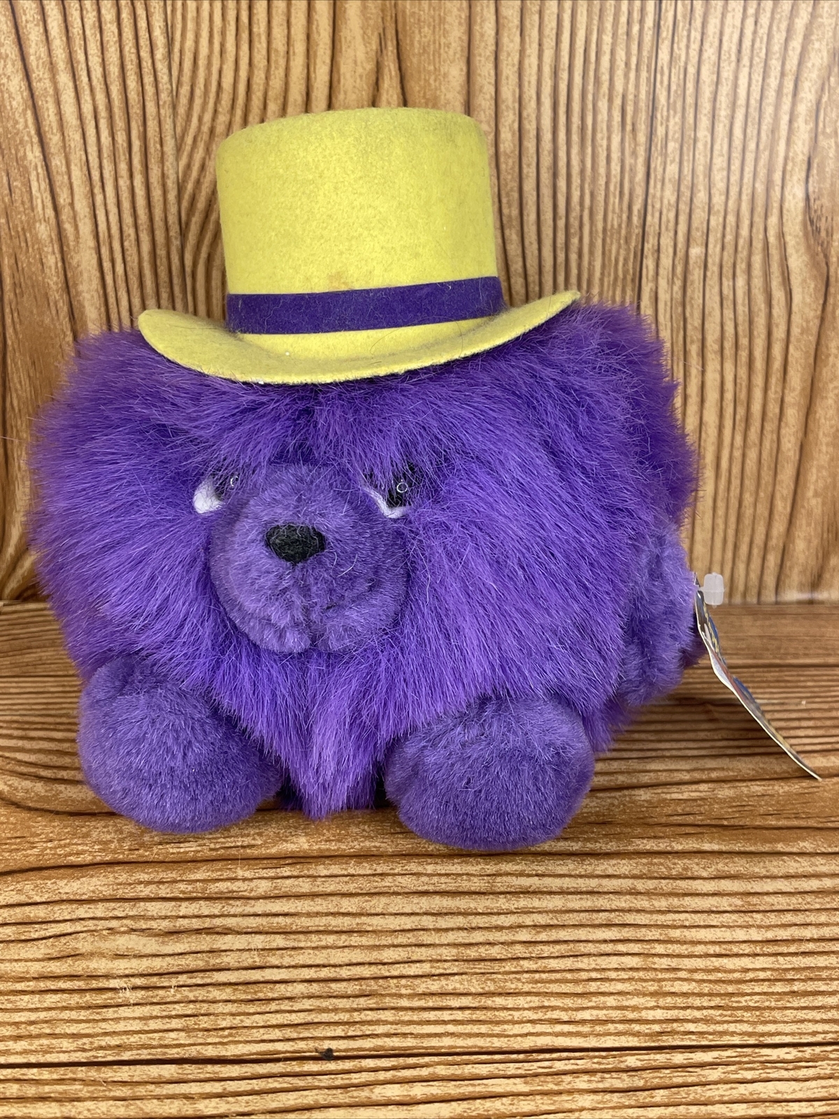 NWT 6" Russ Stepping Out Plush Henry Purple Fuzzy w/ Hat #3260 Vintage ...
