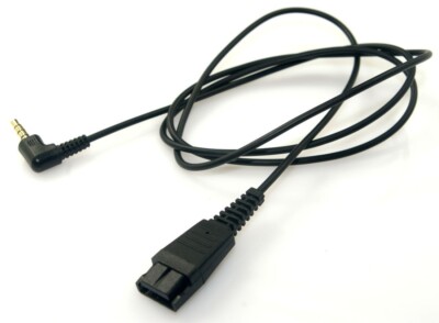 Jabra QD-to-3.5mm mini plug Cable for Alcatel 4028 4029 4038 4039 4068 ...