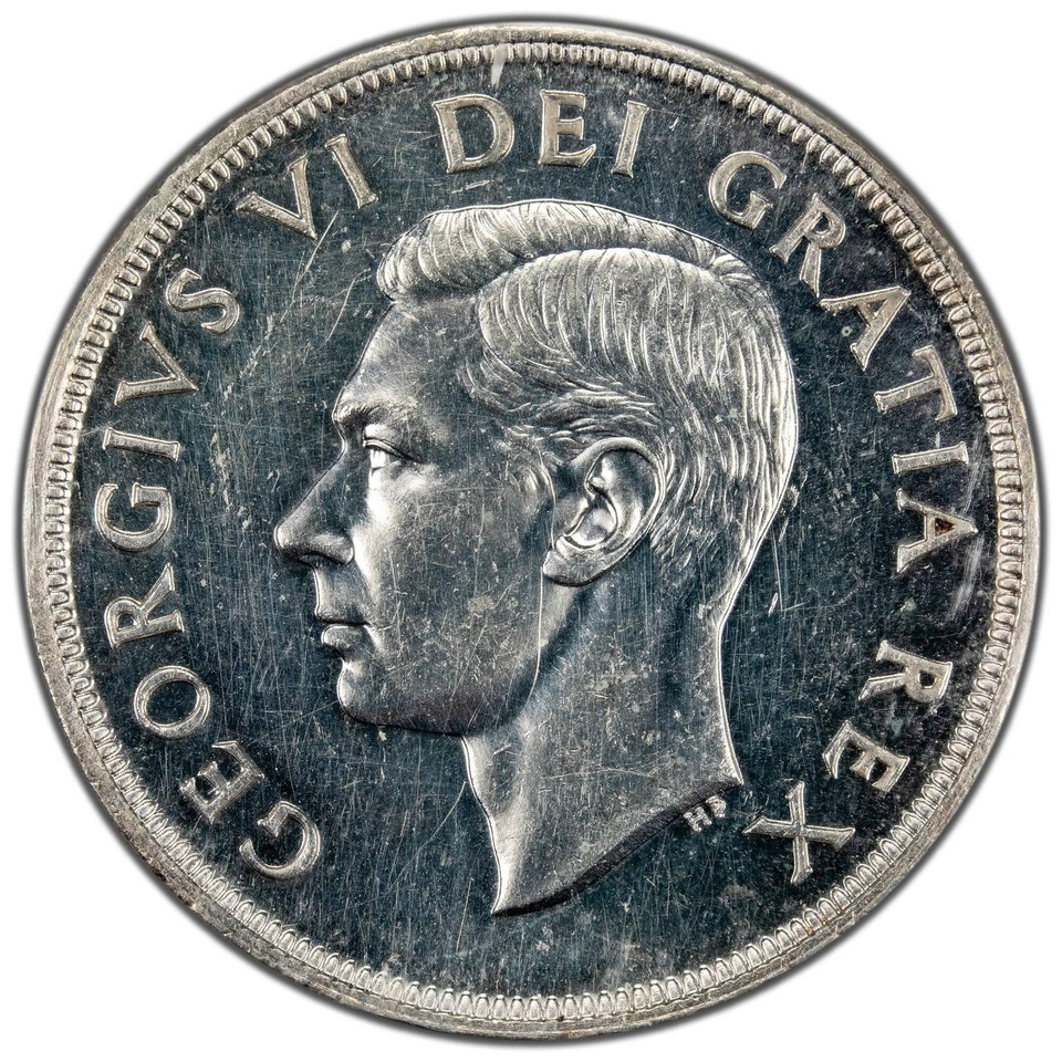Canada 1948 $1 Silver Dollar Coin Key Date! - ICCS MS-62 | eBay