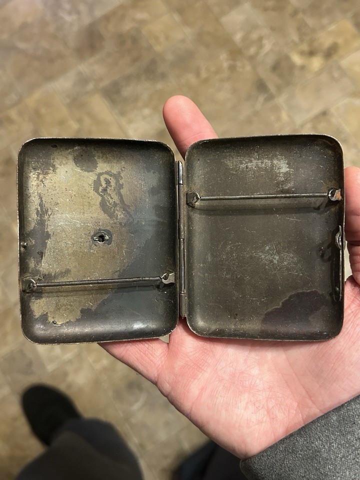 WW1 German Iron Cross Cigarette Case 1914 EK EK1 | eBay