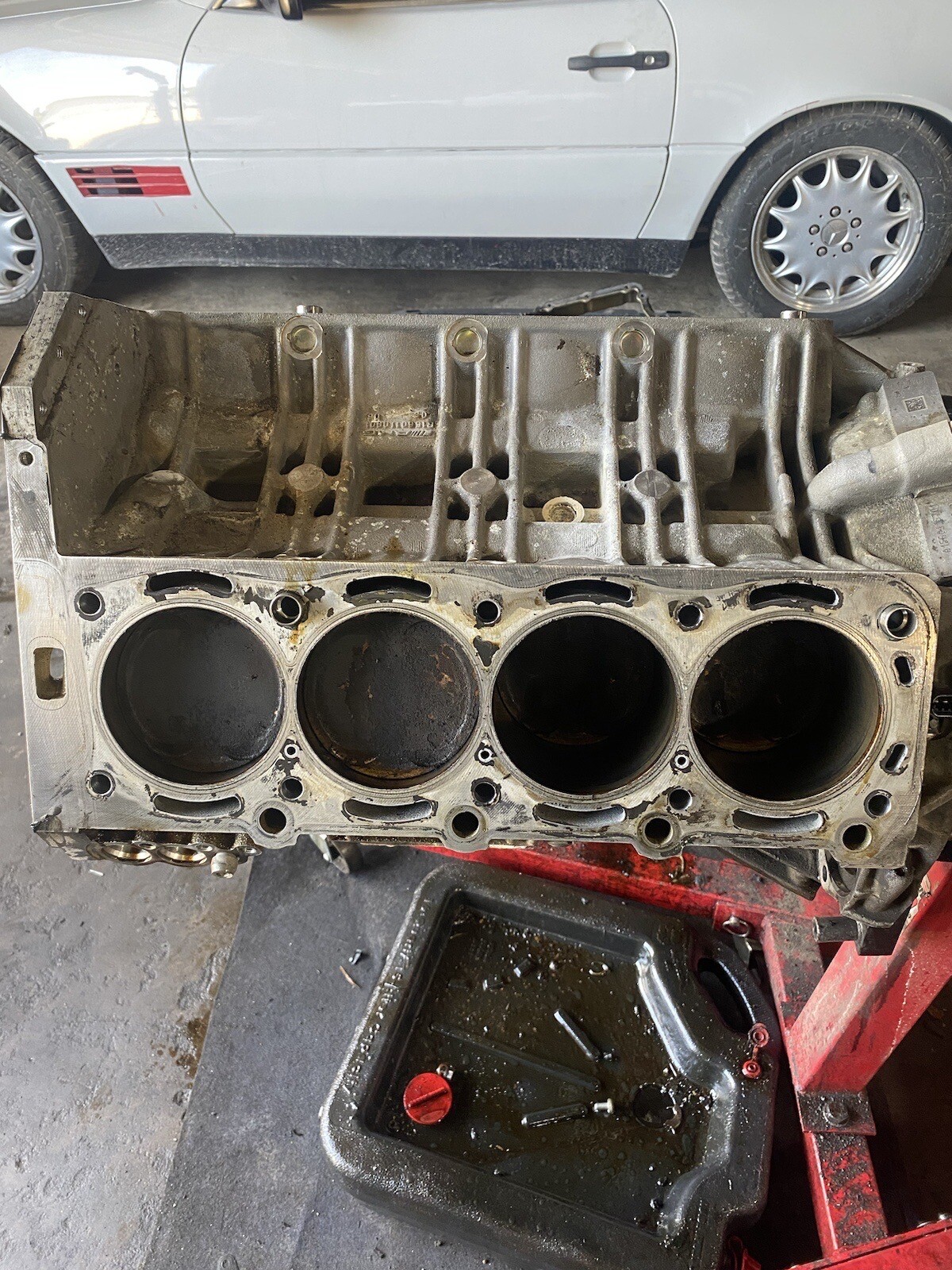 07-11 MERCEDES W216 C63 E63 AMG M156 V8 COMPLETE ENGINE SHORT BLOCK | eBay