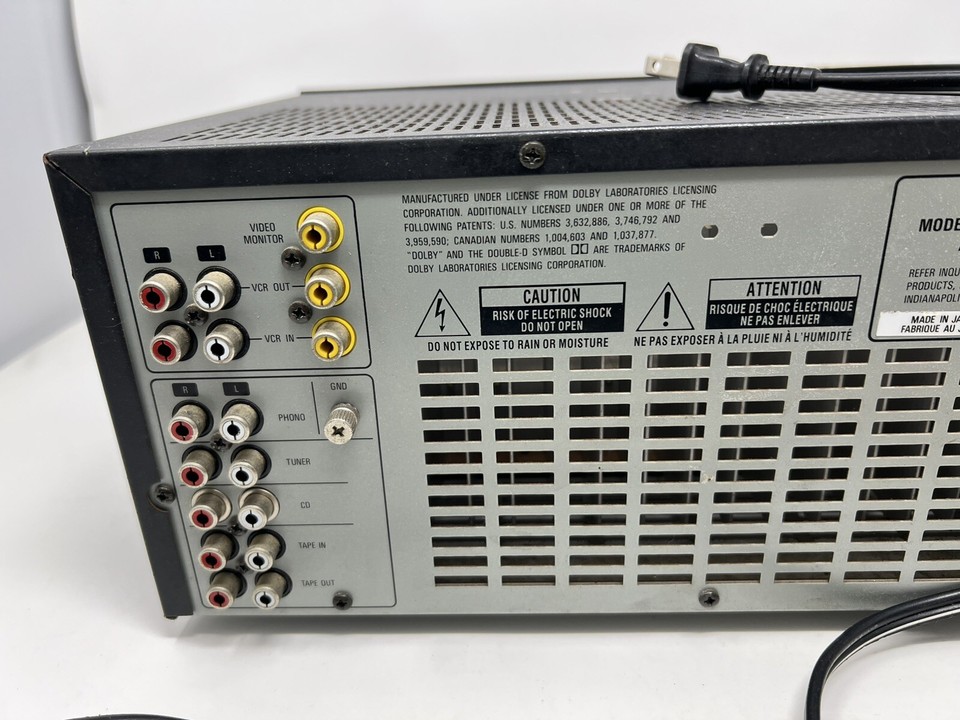 RCA PA 120-101B AV Dolby Surround Sound Integrated Stereo Amp Japan ...