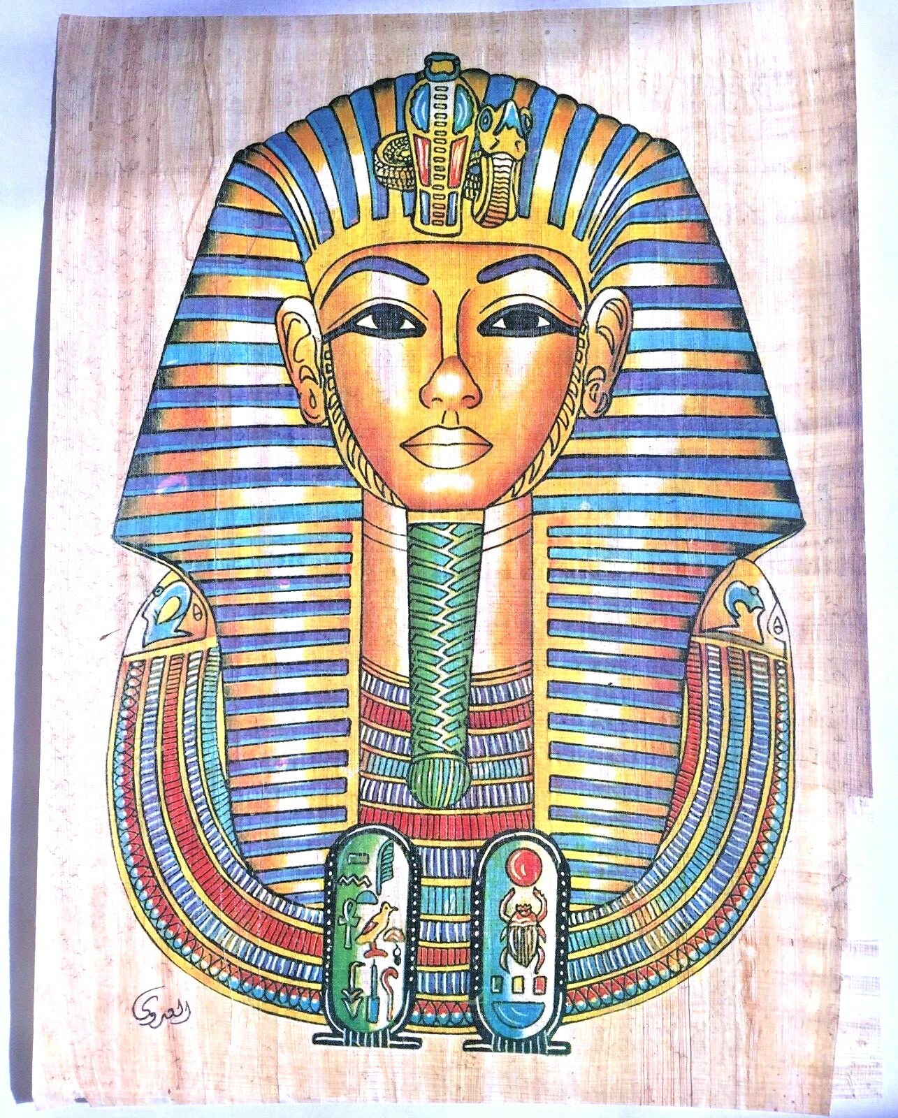 2 Large A3 30*40cm Printed Egyptian Papyrus with different designs | eBay
