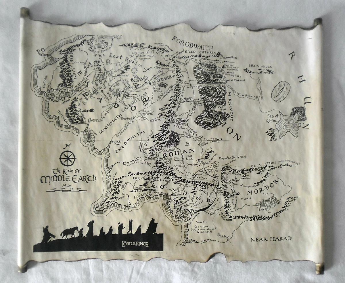 The Hobbit Map