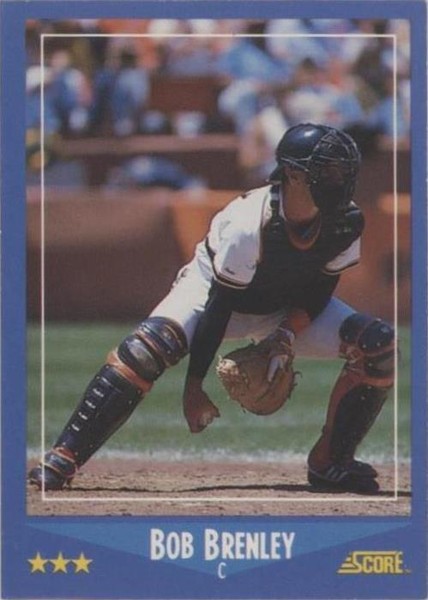 1988 Score - Spelled Brenley #134 Bob Brenly for sale online | eBay