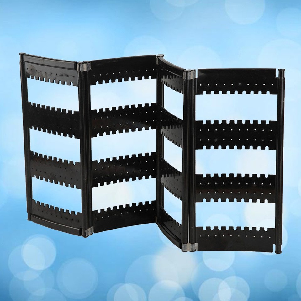 240 Hole Jewelry Earring Holder Organizer Foldable Earring Screen ...
