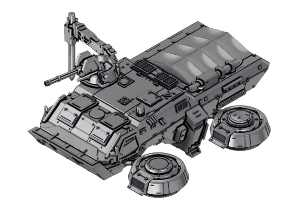 1/60 MS-08th Team Ground For Gundam Recon Vehicle Resin Kit Unassembled ...